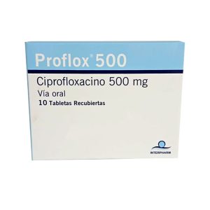Proflox 500 x unidades - Farmacia FarmaDiabetes