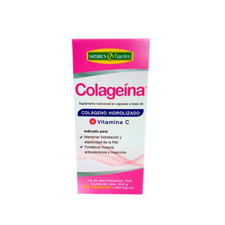 Colageina Suplemento Nutricional Capsulas Frasco X 60 Unidades ...