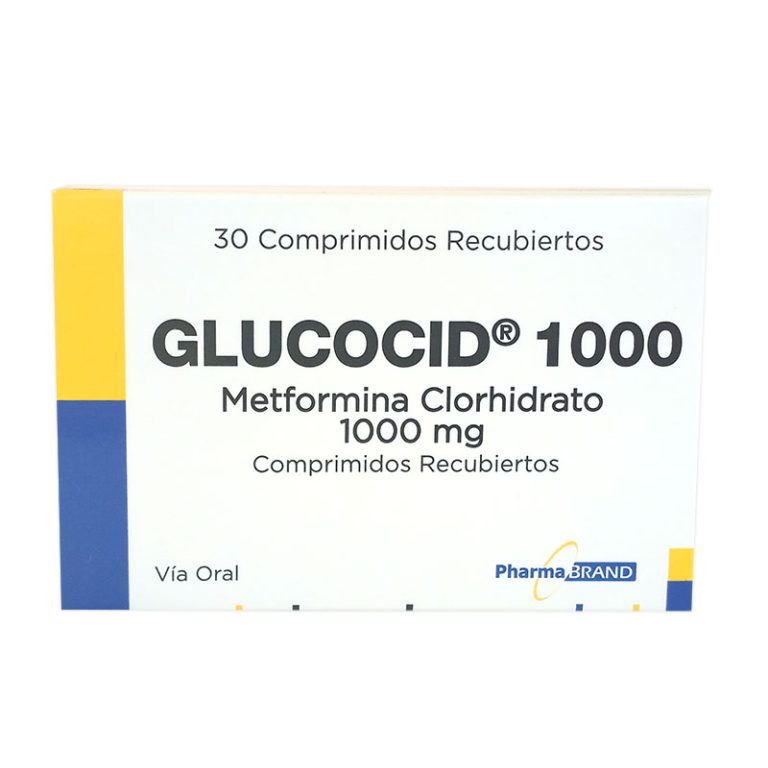 Glucocid 1000mg x 30 tab - Farmacia FarmaDiabetes