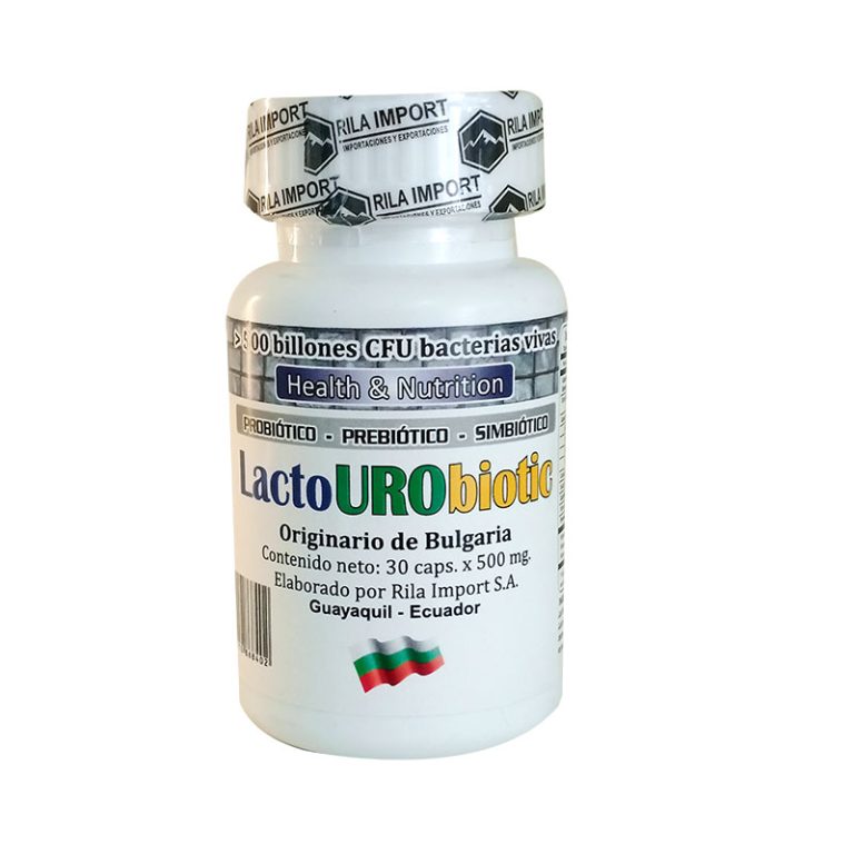 Lacto urobiotic 500mg x 30 - Farmacia FarmaDiabetes
