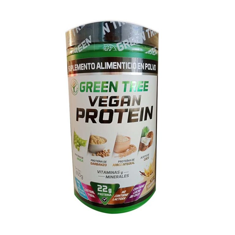 Vegan protein green tree 600g - Farmacia FarmaDiabetes