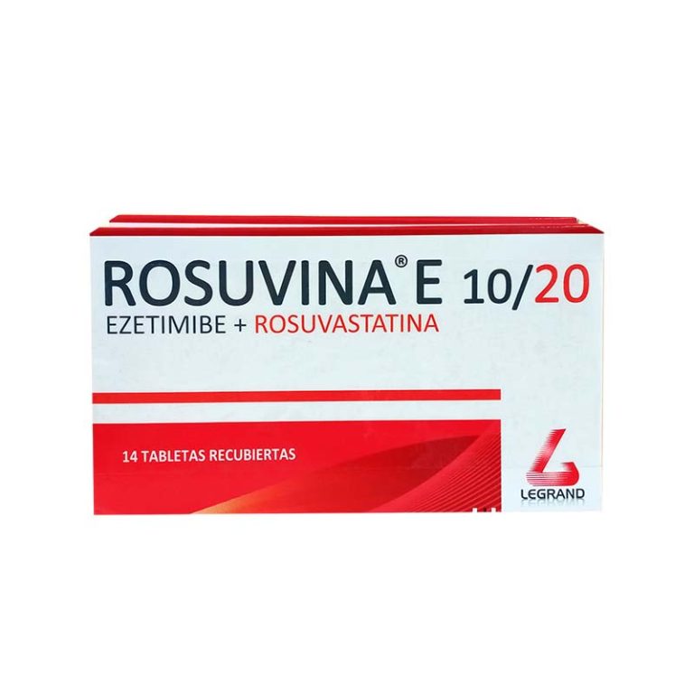 Rosuvina E 10/20 x 28 tabs. + 14 tabs. - Farmacia FarmaDiabetes
